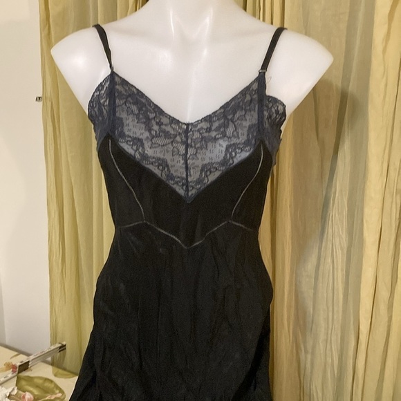 Hand Crafted | Intimates & Sleepwear | Beautiful Black Full Slip With ...